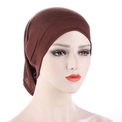 Stylish Beige Hijab Undercap for Comfort - Ayesha’s Collection