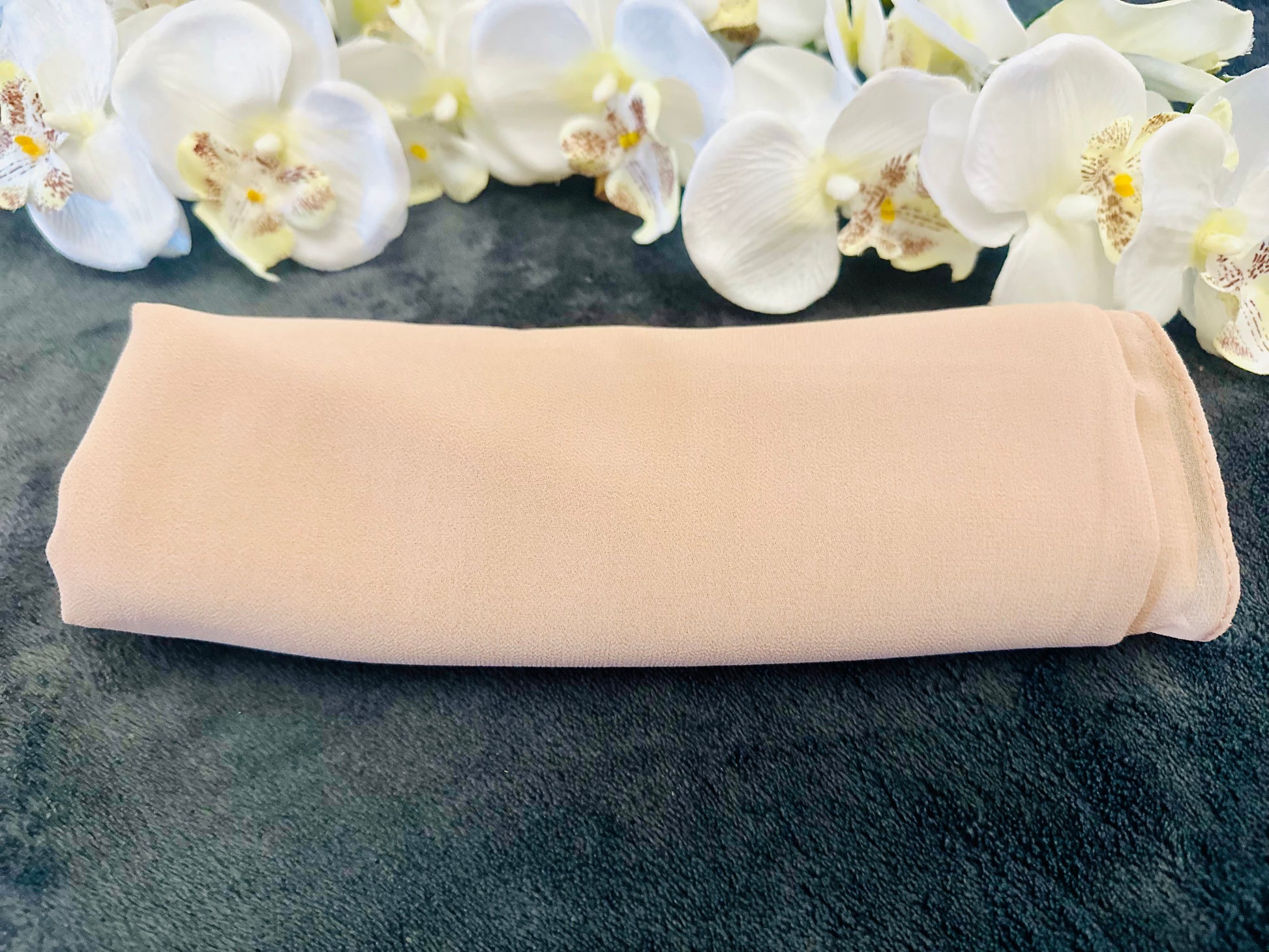 Chiffon Scarf Hijab Beige | Beige Chiffon Hijab