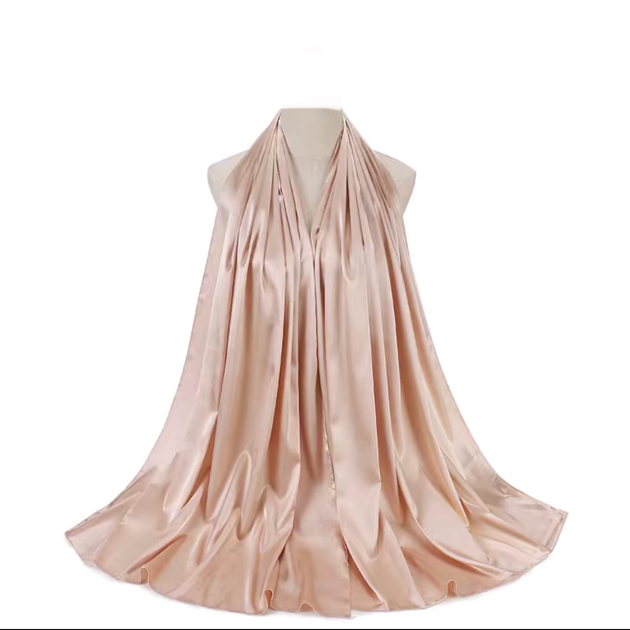 MATTE SATIN SILK SCARVES